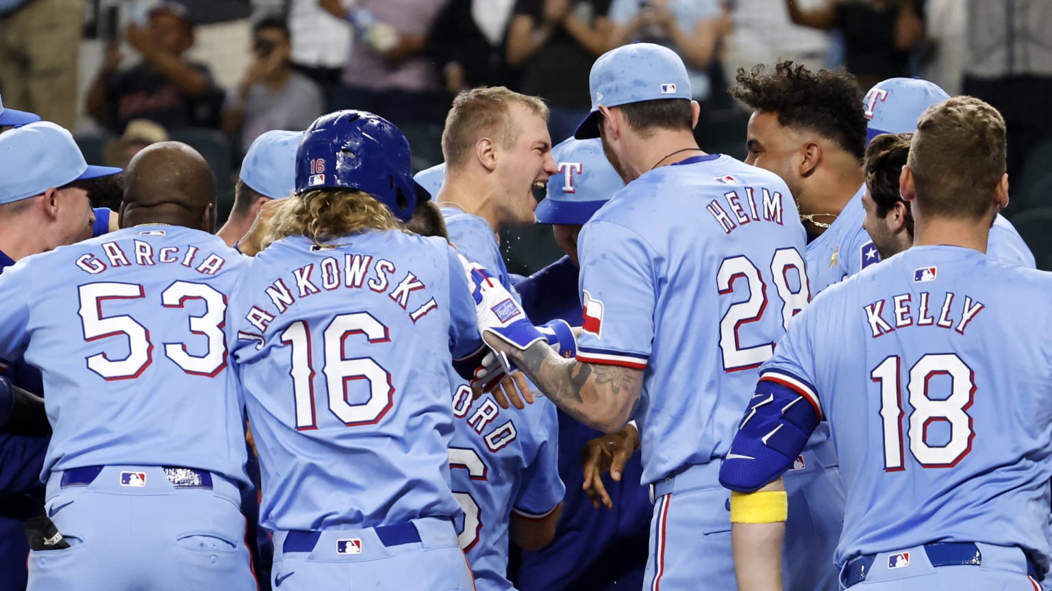 Josh Jung's walk-off three-run home run (5) | 09/01/2024 | Texas Rangers