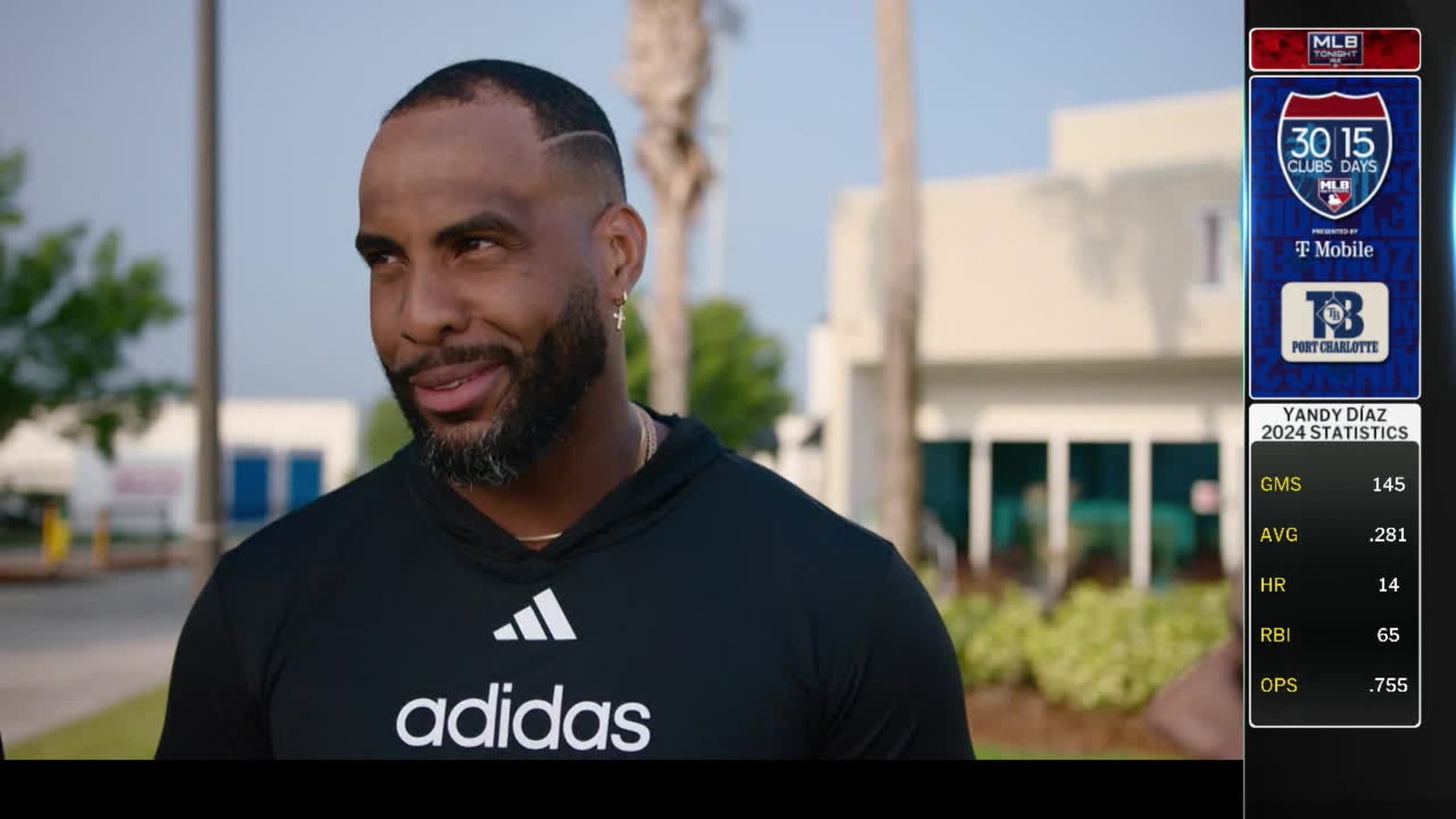 Yandy Díaz on how he takes care of his body | 03/10/2025 | Seattle Mariners