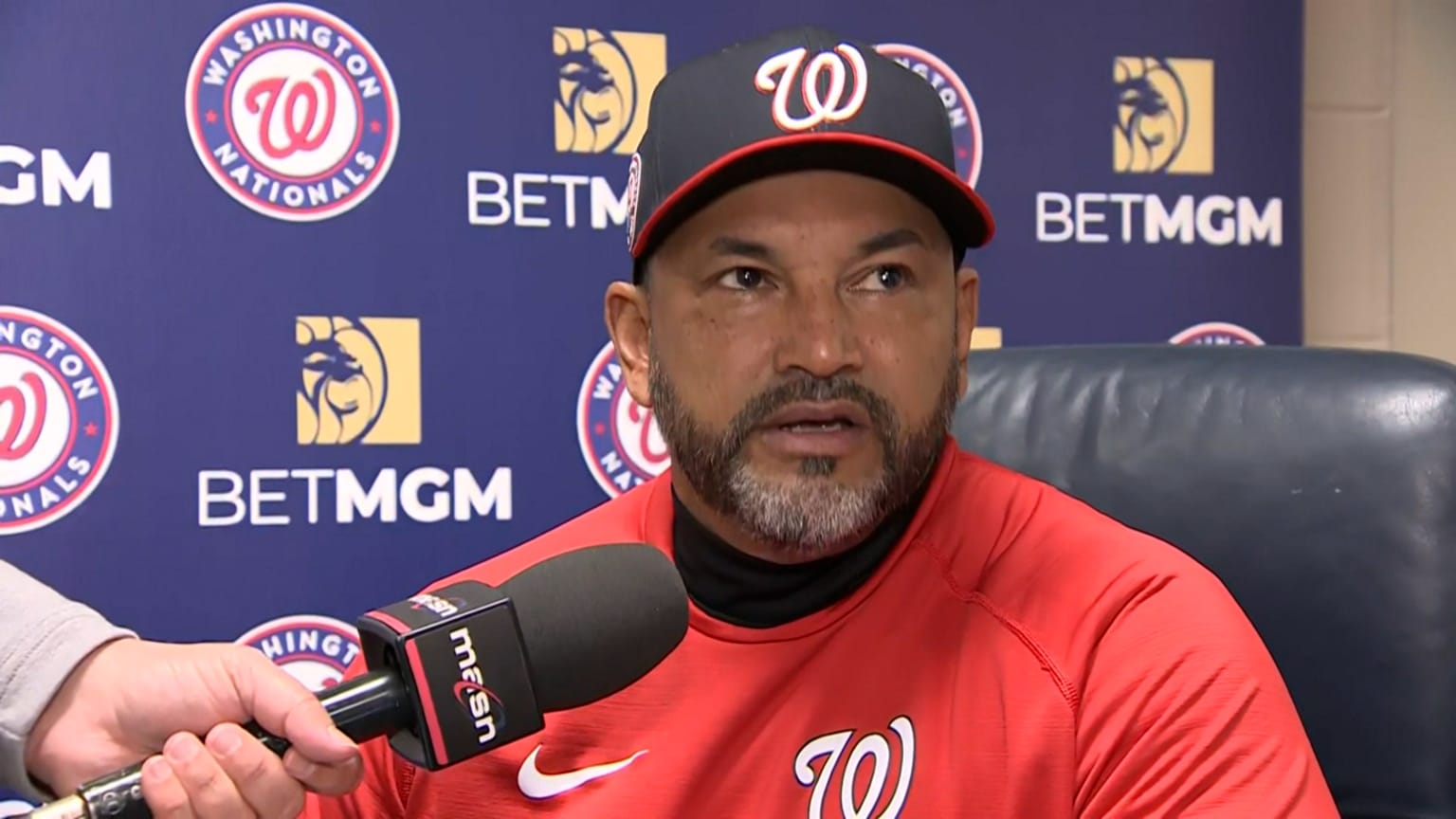 Dave Martinez discusses the Nationals' 6-1 loss | 04/16/2025 ...