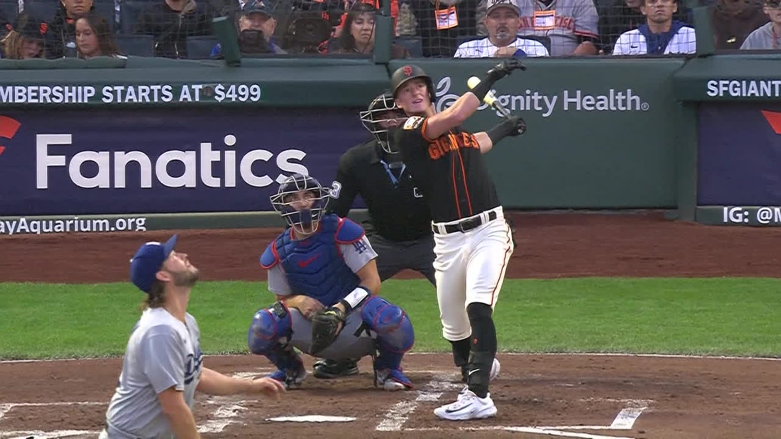 Tyler Fitzgerald's solo homer (2) | 09/30/2023 | San Francisco Giants