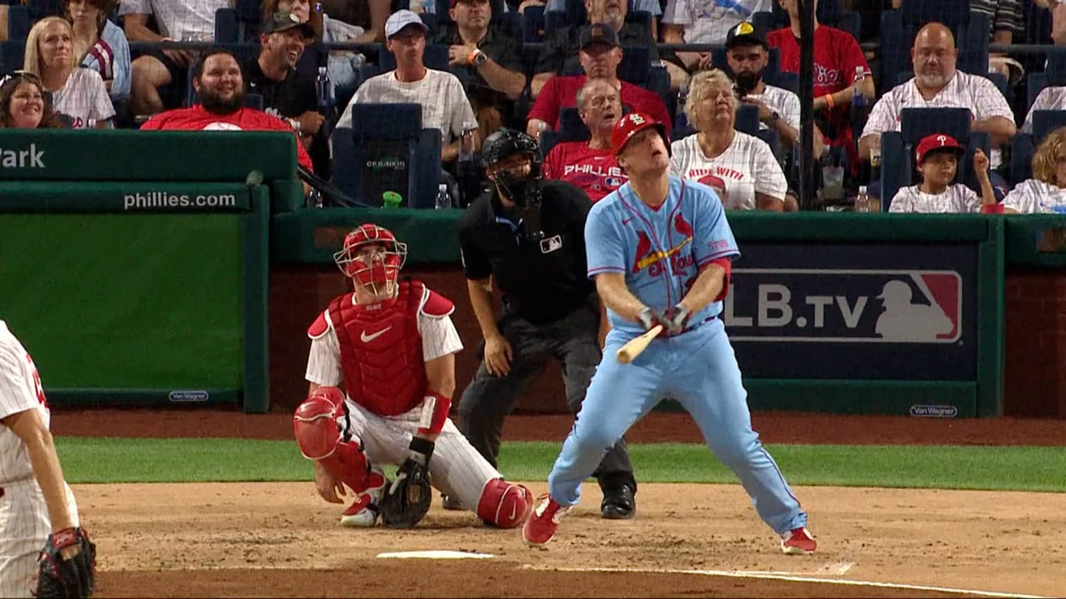 Luken Baker launches his first career homer to left | 08/26/2023 | St ...