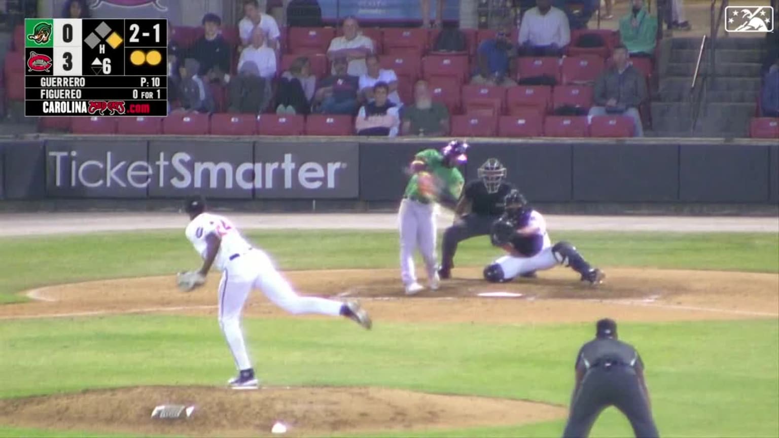 Gleider Figuereo clobbers a two run homer to right | 05/24/2023 | Tampa Bay Rays