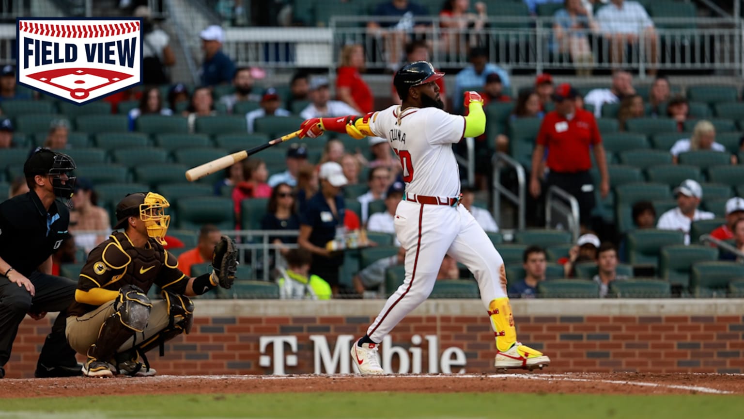 Field View: Marcell Ozuna's solo home run in Game 2 | 05/20/2024 | MLB.com
