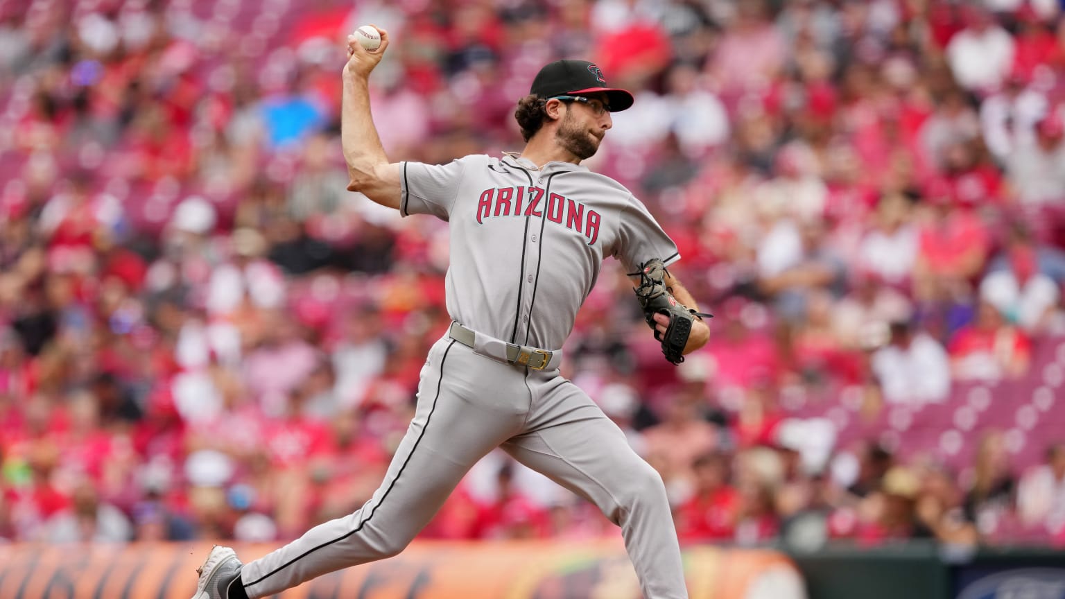 Zac Gallen strikes out Jake Fraley | 06/08/2025 | Arizona Diamondbacks