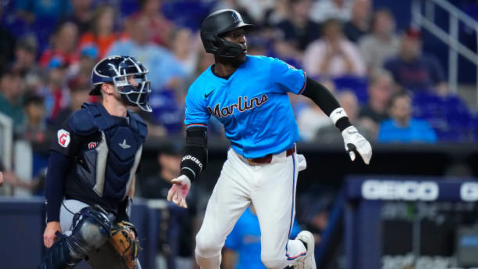 Nick Gordon's RBI single | 06/09/2024 | Miami Marlins
