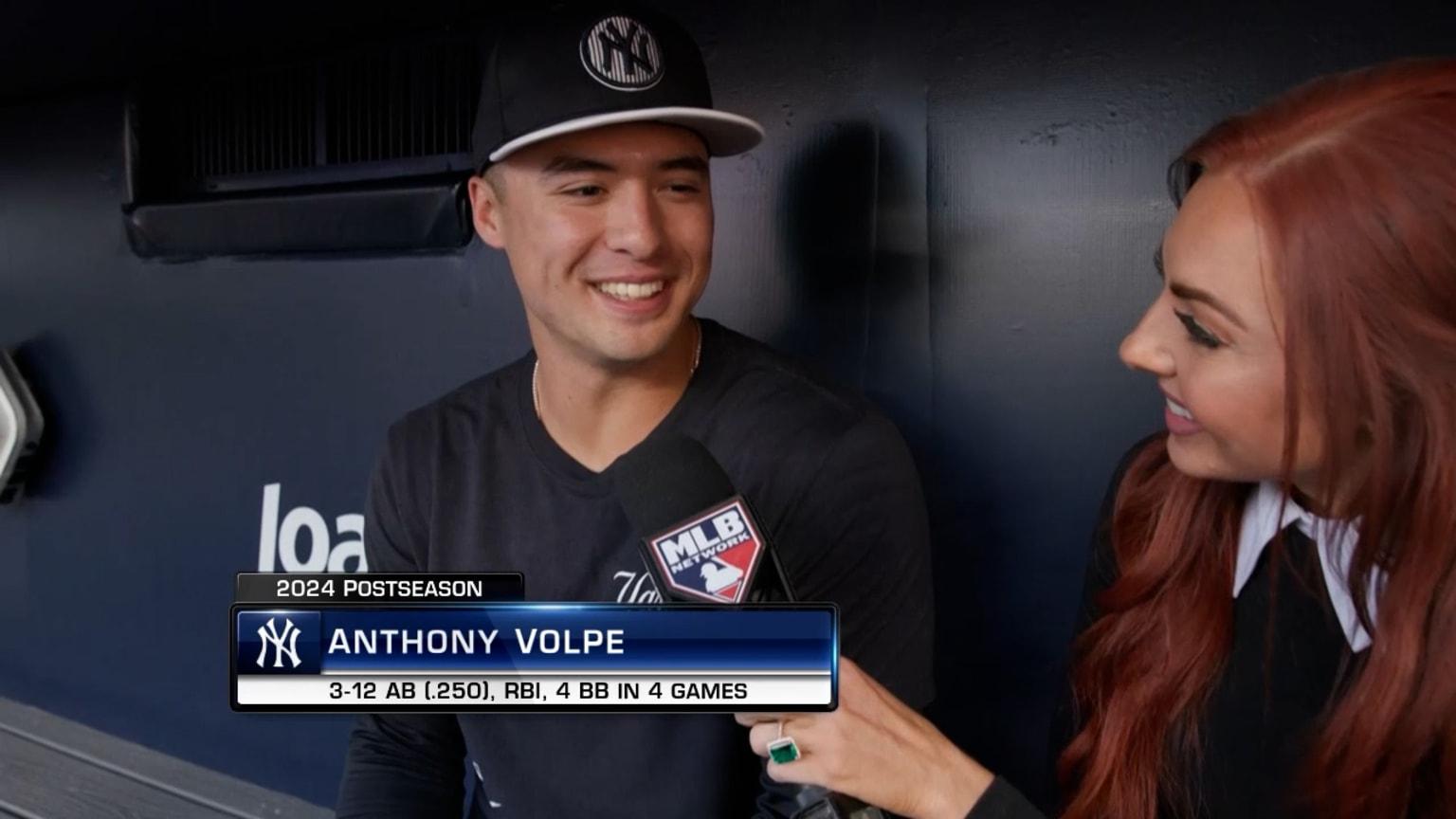 Anthony Volpe talks first playoff experience, more | 10/14/2024 | New ...
