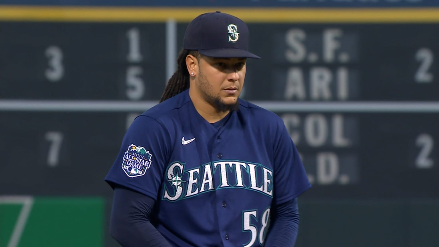 Luis Castillo fans eight batters in seven frames | 09/19/2023 | Seattle ...