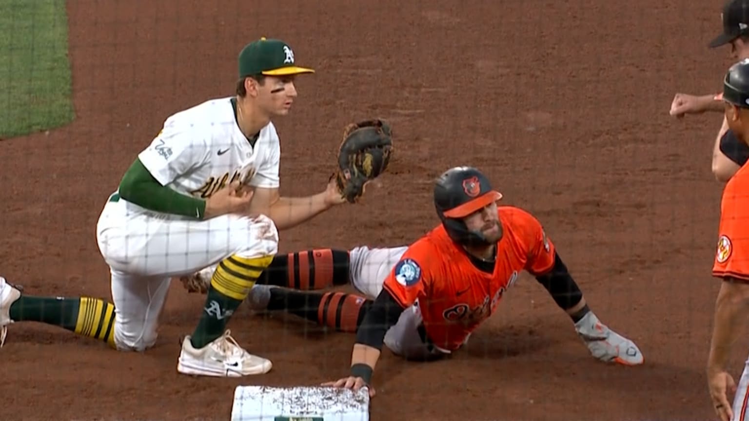 Luis Severino picks off Colton Cowser | 06/07/2025 | Athletics