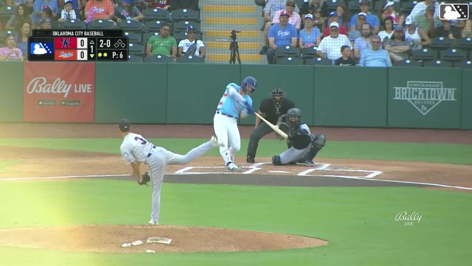 Dalton Rushing's solo homer | 09/14/2024 | Los Angeles Dodgers