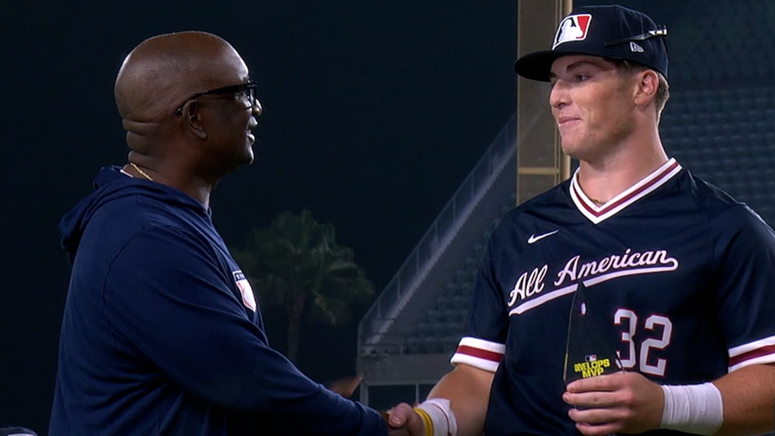 Dominic Santarelli wins 2025 MLB Develops MVP Award | 08/13/2025 | MLB.com