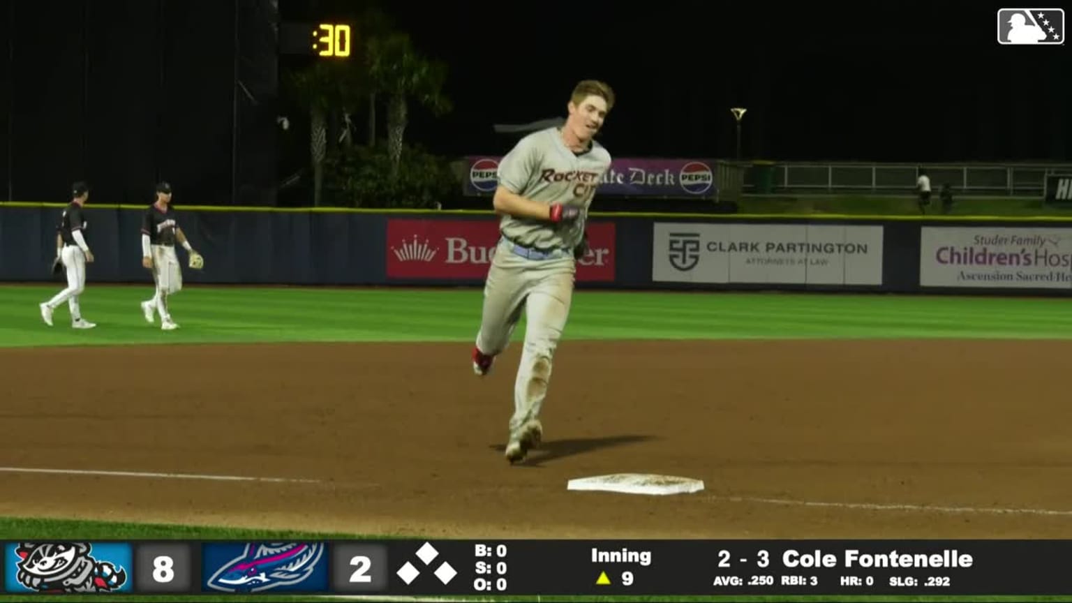 Cole Fontenelle's solo home run | 04/18/2024 | MLB.com