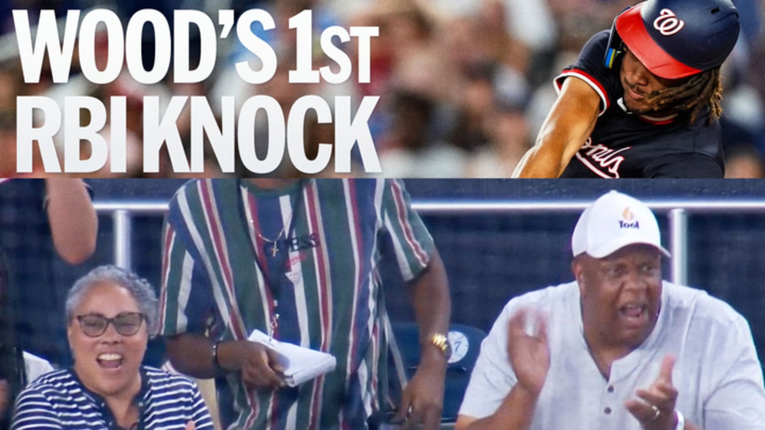 James Wood's first career RBI | 07/03/2024 | MLB.com