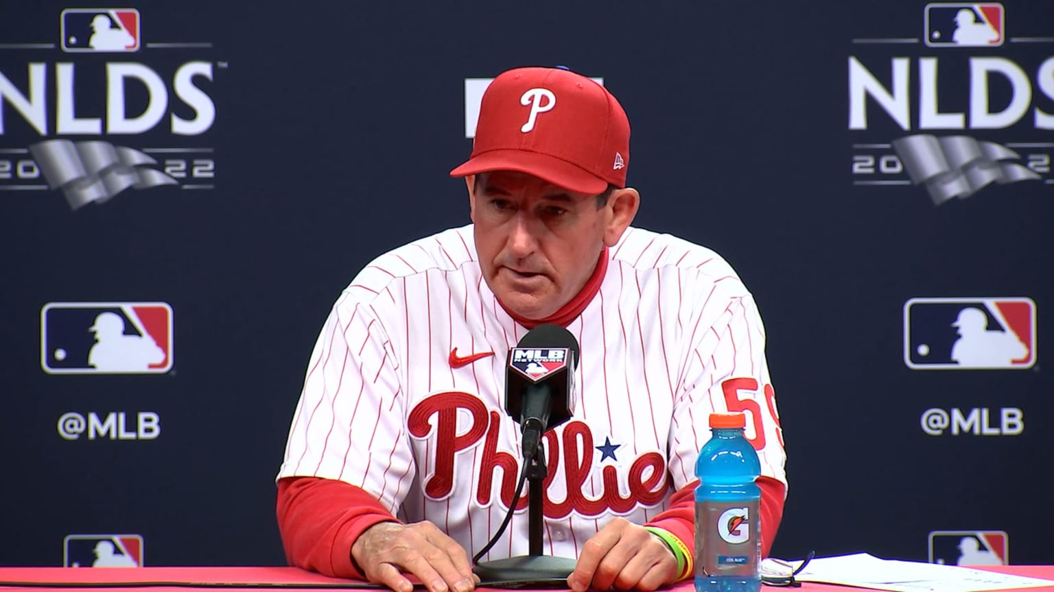 Rob Thomson on Aaron Nola, Phillies' 6-run 3rd inning | 10/14/2022 ...