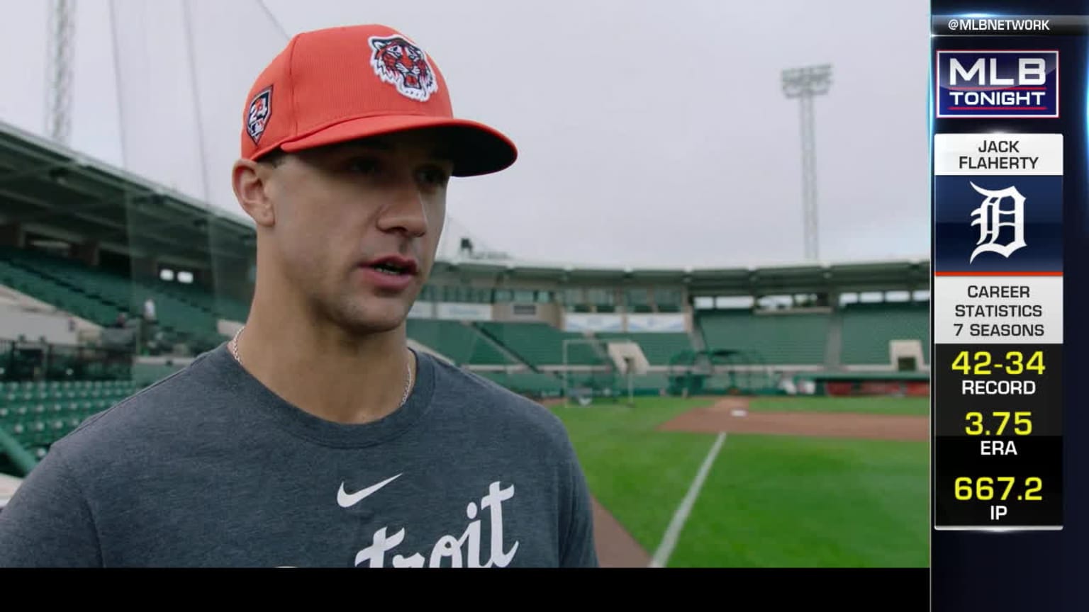 Jack Flaherty on joining the Detroit Tigers | 03/04/2024 | Detroit Tigers