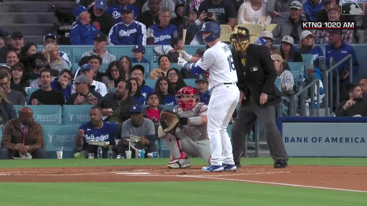 Smith se vuela la barda en el 1er rollo | 01/05/2023 | Los Dodgers de ...