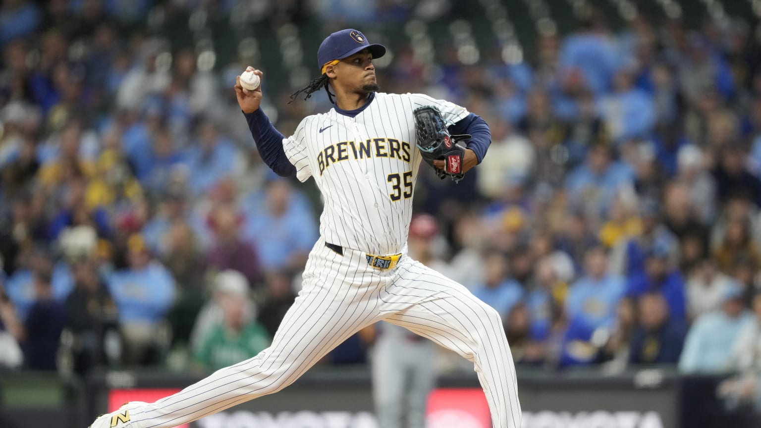 Elvin Rodriguez strikes out Gavin Lux | 04/05/2025 | Milwaukee Brewers