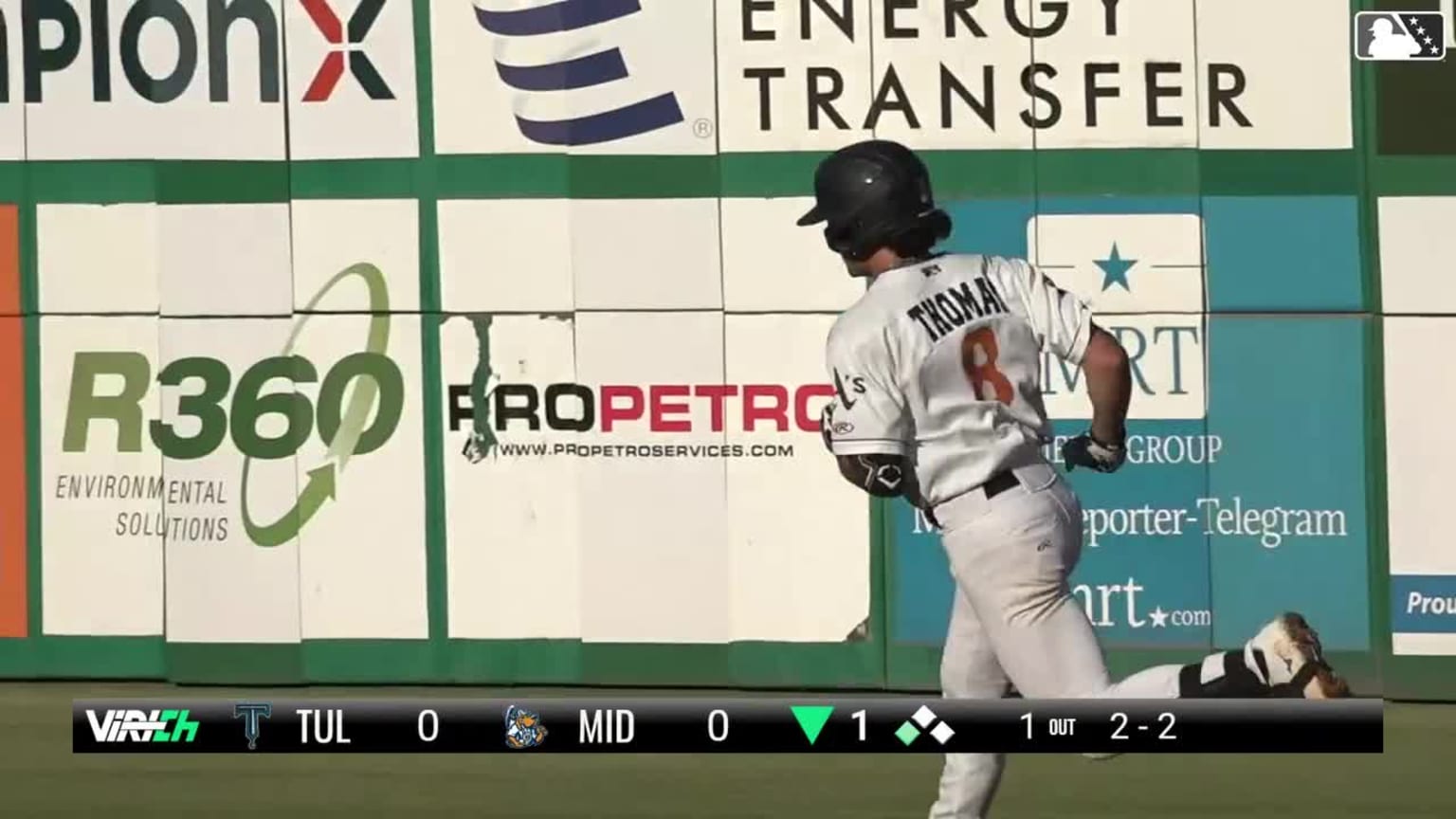 Colby Thomas' two-run home run | 05/10/2024 | Athletics