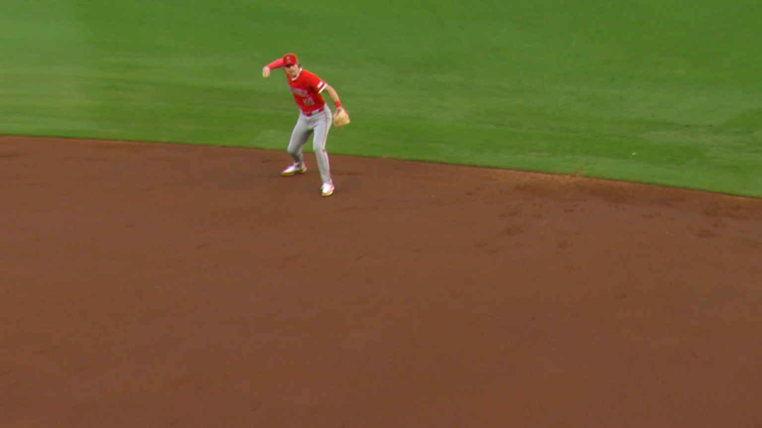 Chad Stevens' slick backhanded play | 07/03/2025 | Los Angeles Angels