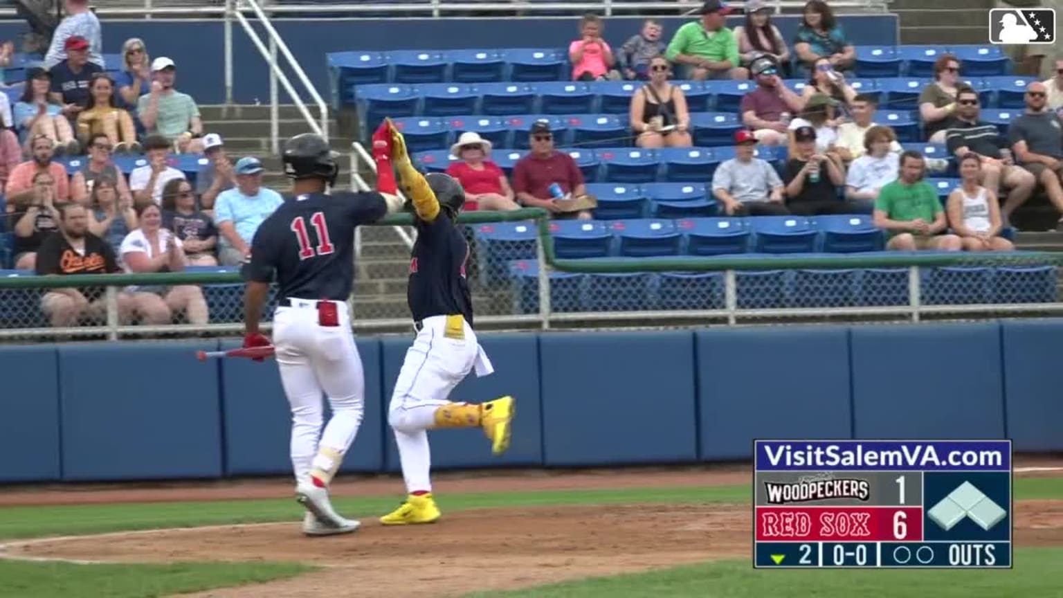 Miguel Bleis extends his hitting streak | 05/25/2024 | Boston Red Sox
