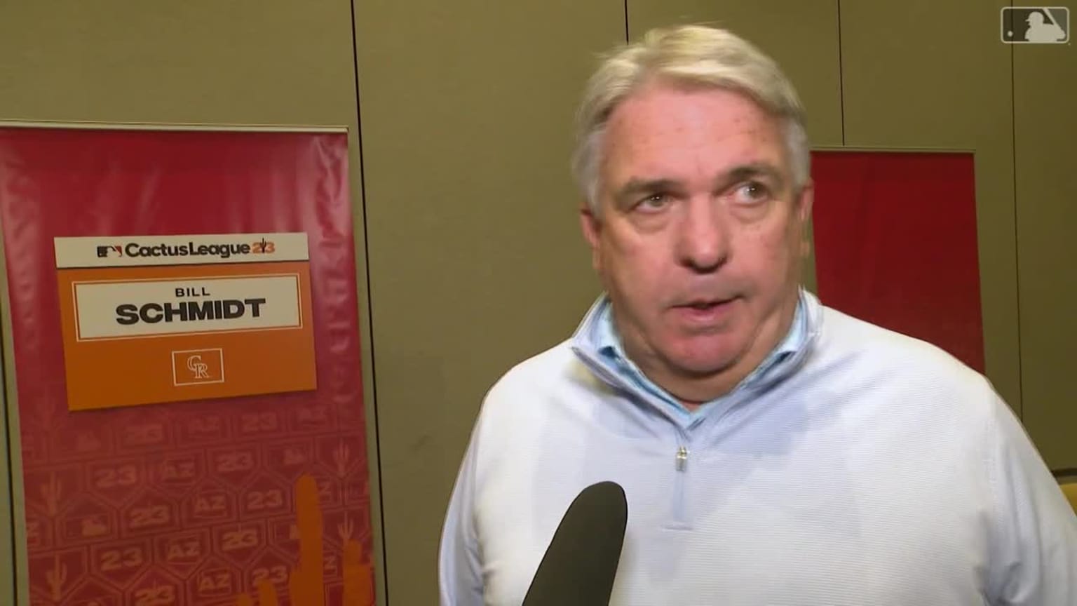 Bill Schmidt on extending Bud Black, player growth | 02/16/2023 ...