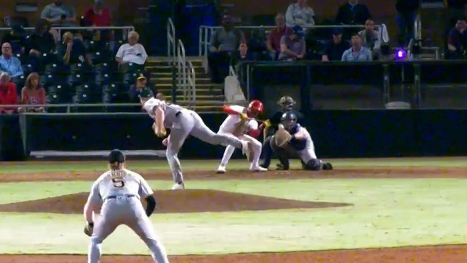 Victor Scott II lays down bunt single in Fall League | 10/28/2023 | St ...