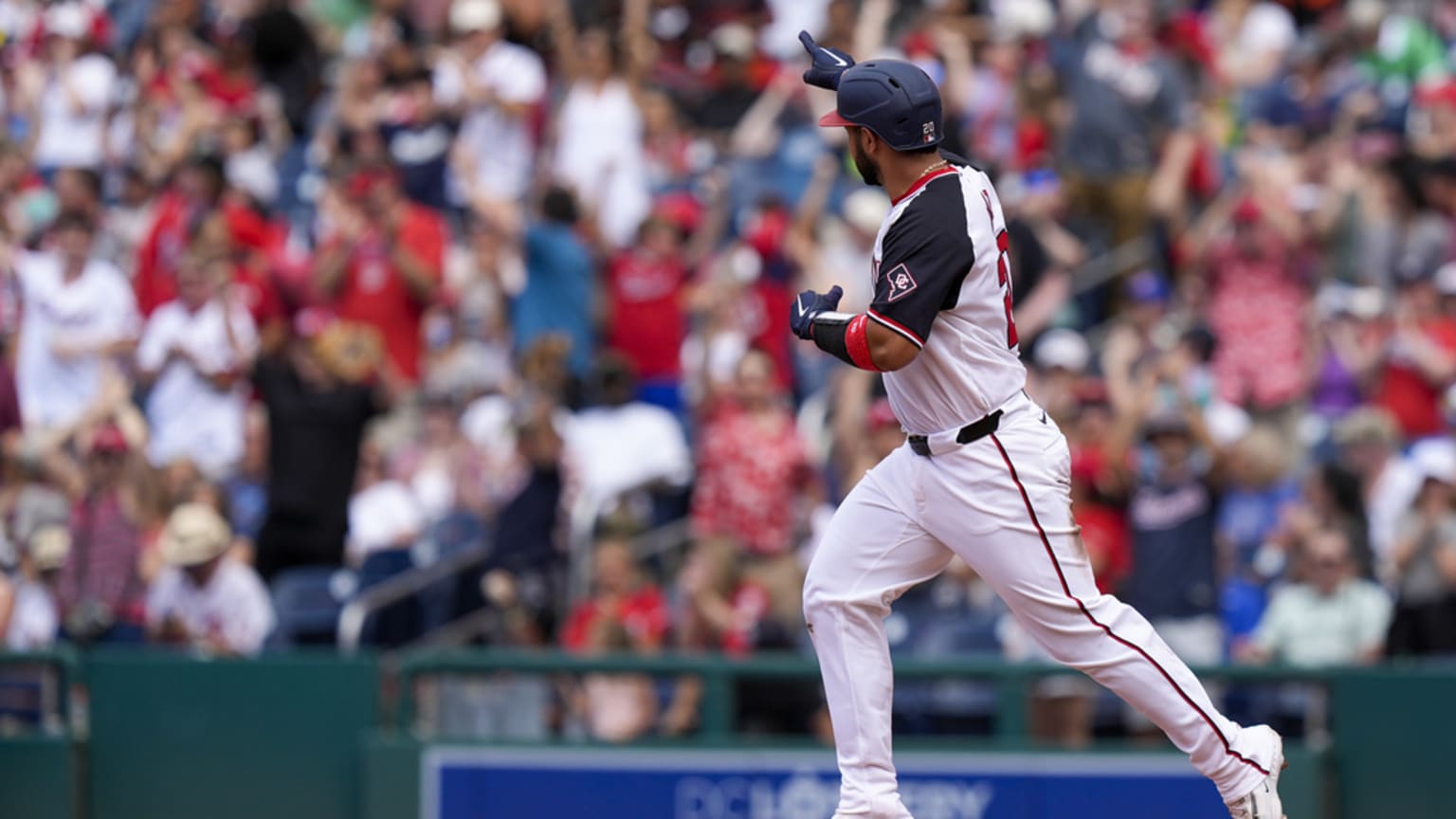 Keibert Ruiz's three-run home run (4) | 06/09/2024 | Washington Nationals