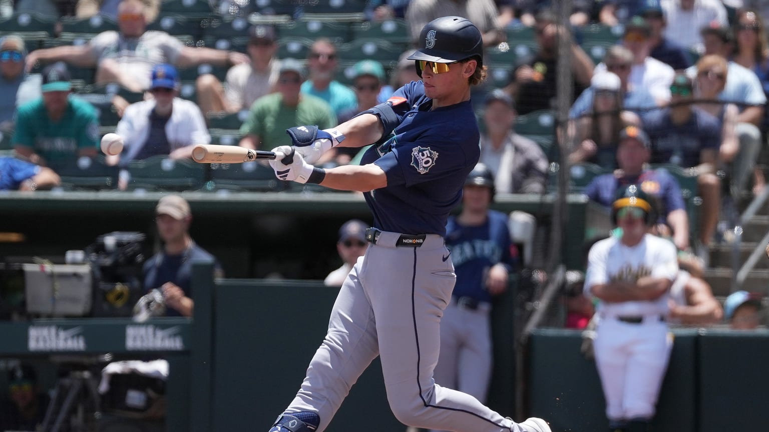 Colt Emerson's two-run triple | 05/27/2026 | MLB.com