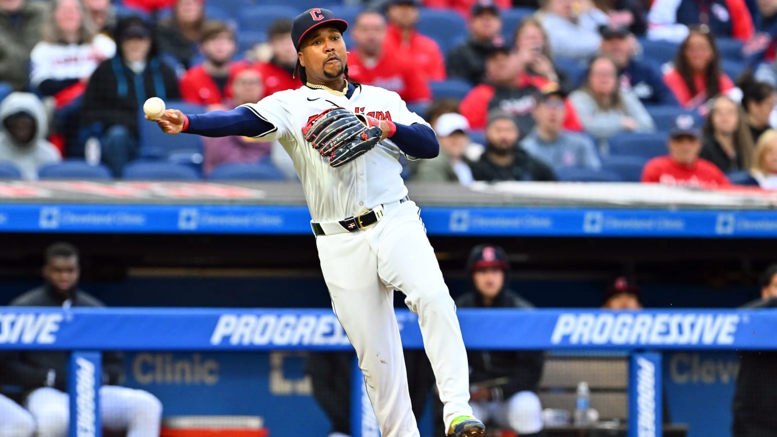 José Ramírez nabs JJ Bleday with slick throw | 04/19/2024 | Cleveland ...