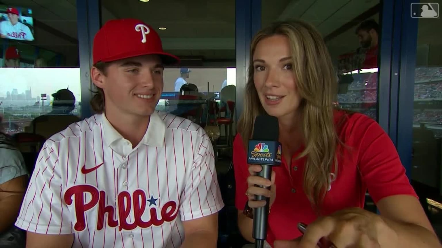 Aidan Miller on signing with the Phillies | 07/18/2023 | Philadelphia ...