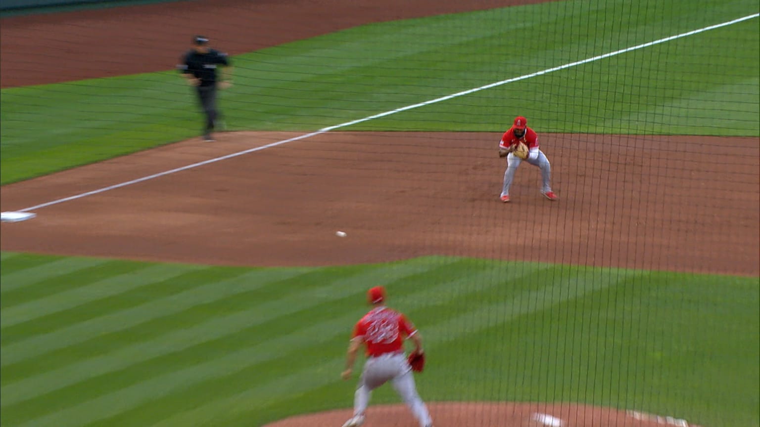 The Angels turns a slick 6-4-3 double play in the 1st | 06/16/2023 ...