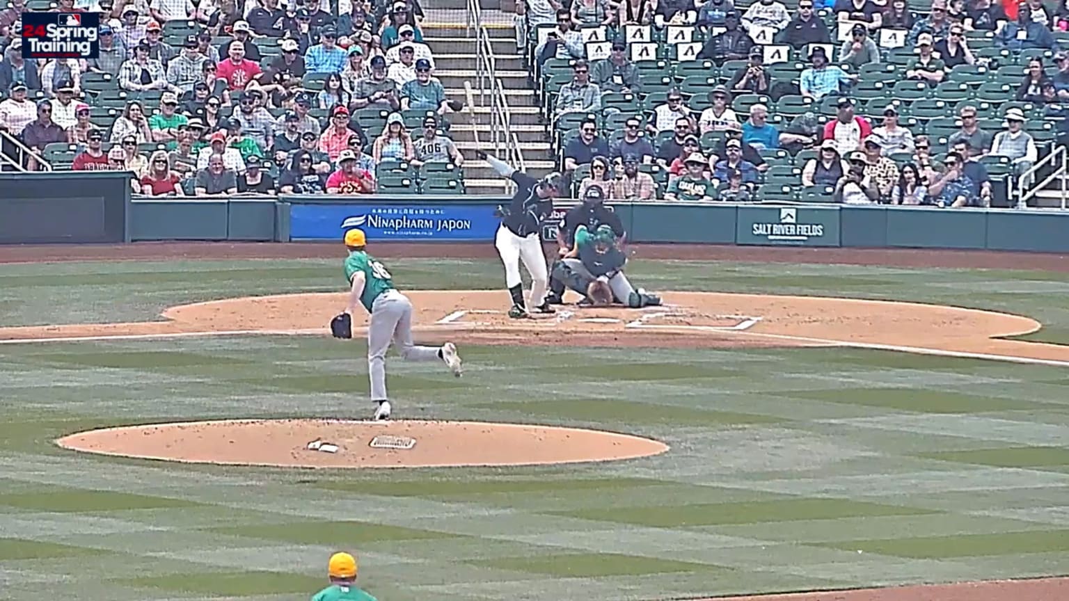 Ross Stripling strikes out three batters | 03/18/2024 | MLB.com