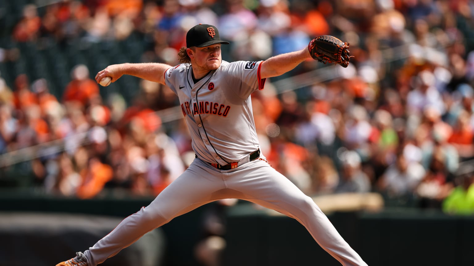 Logan Webb strikes out eight batters vs. Orioles | 09/19/2024 | San Francisco Giants