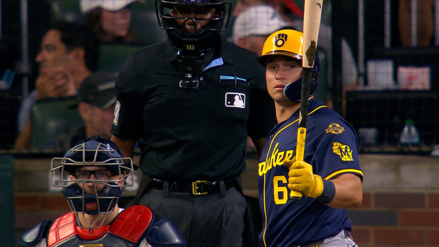 Isaac Collins pega sencillo de dos carreras | 05/08/2025 | Los Brewers ...