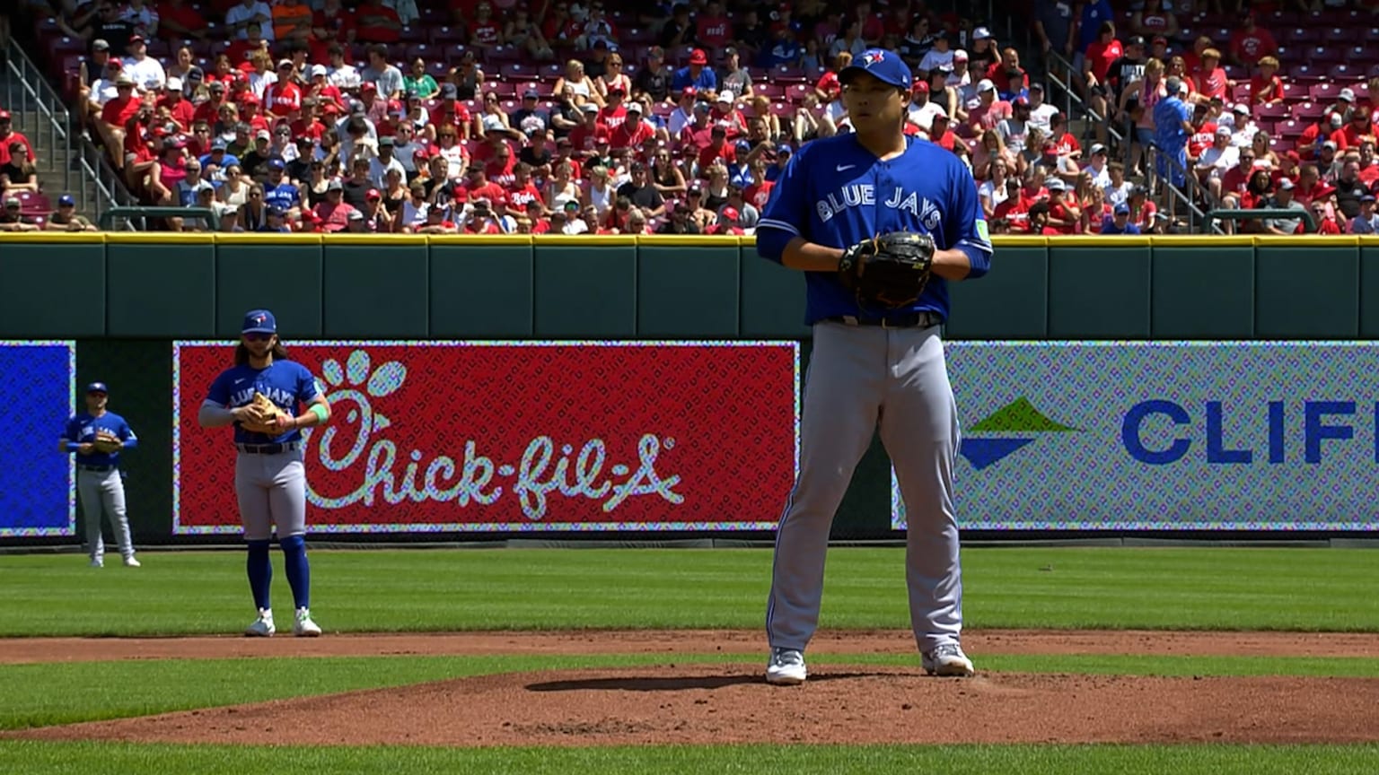 Hyun Jin Ryu fans seven batters in five strong frames | 08/20/2023 | Toronto Blue Jays