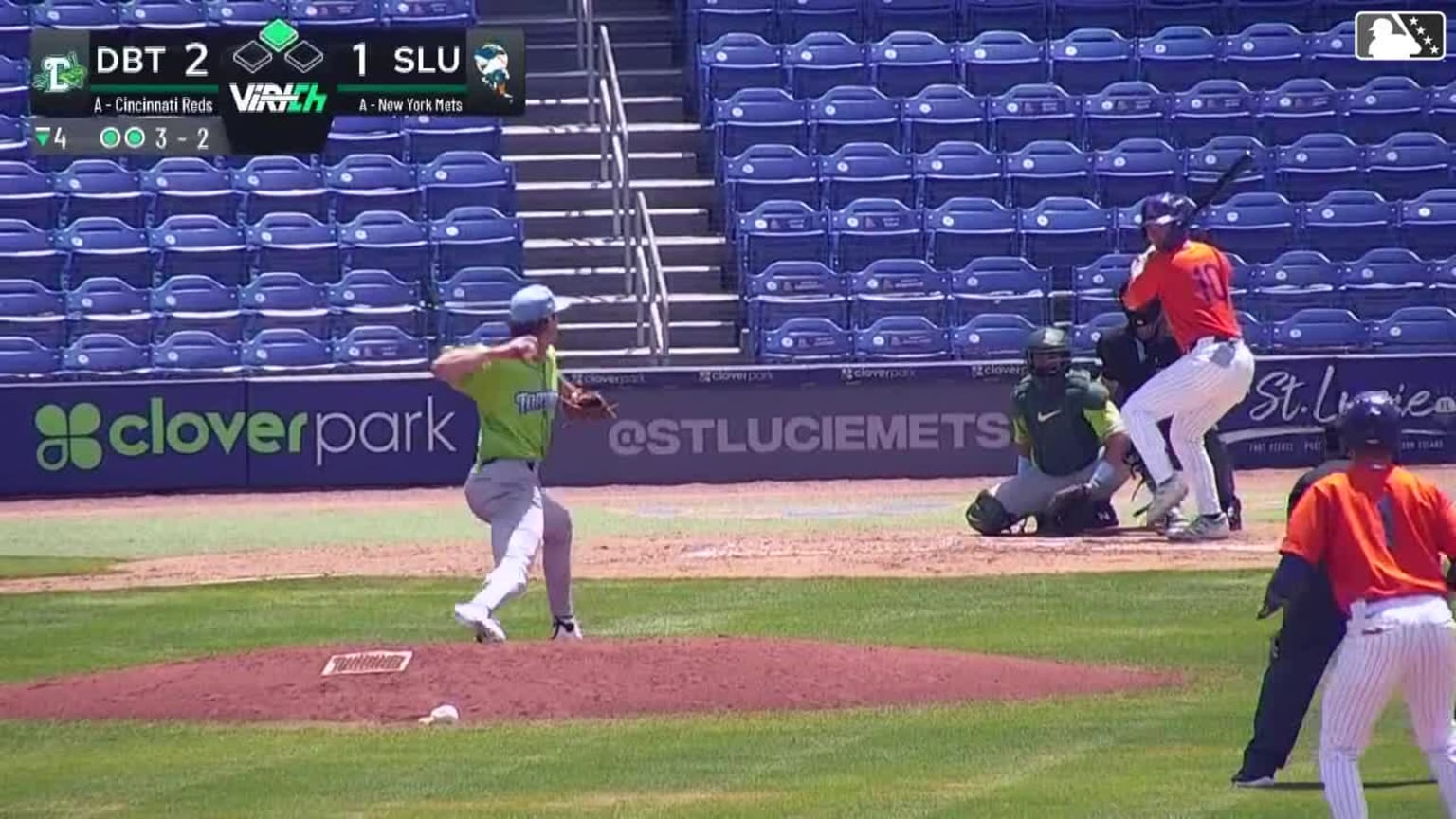 Ty Floyd strikes out seventh batter of game | 04/23/2025 | Cincinnati Reds