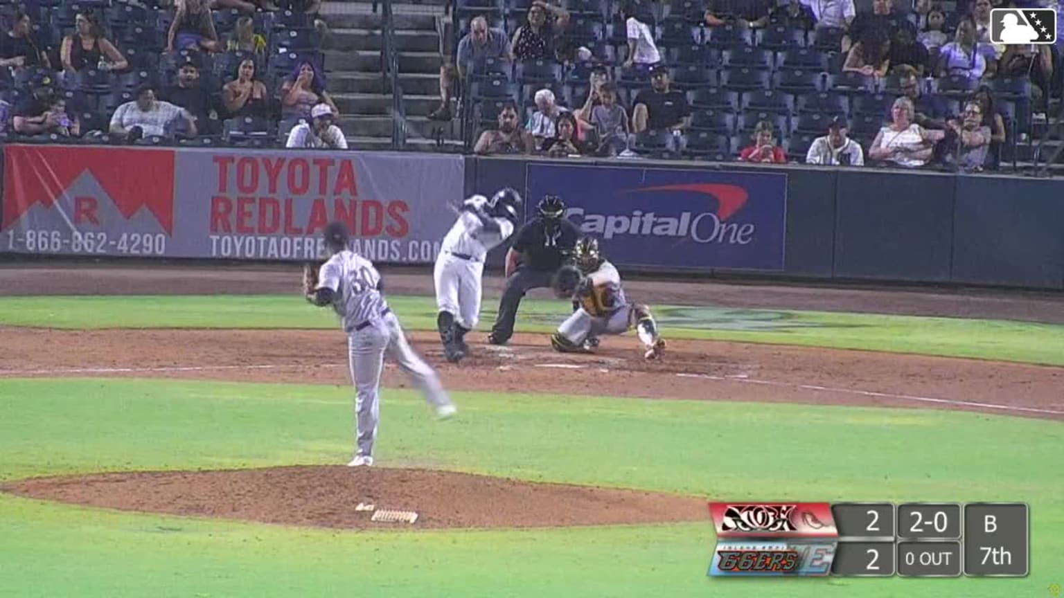Dario Laverde's go-ahead homer | 07/09/2024 | Los Angels de Los Angeles