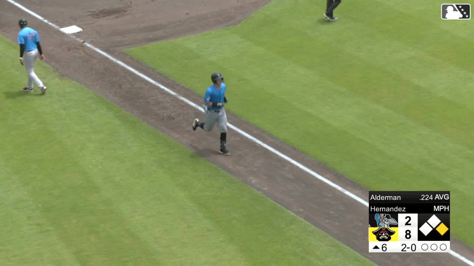 Kemp Alderman's second home run | 07/10/2024 | MLB.com