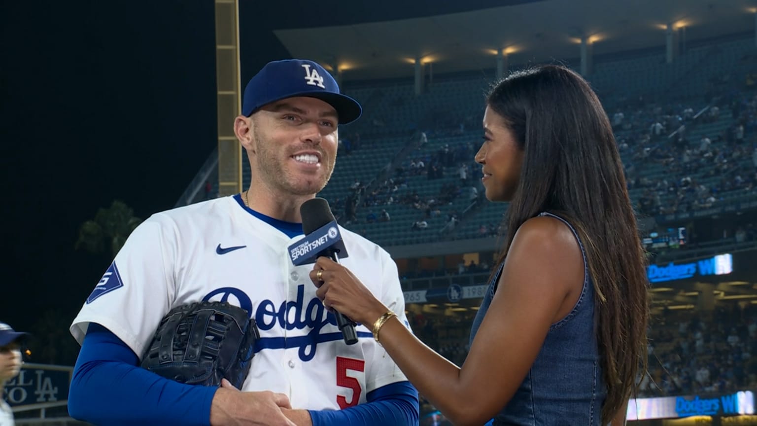 Freddie Freeman on his home run, Dodgers' win | 08/09/2024 | Los Angeles Dodgers