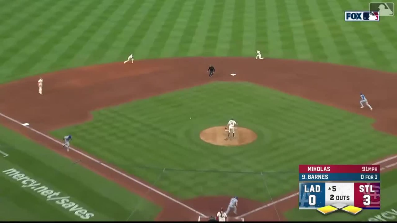 Dodgers baserunners run through 2nd | 09/24/2023 | MLB.com