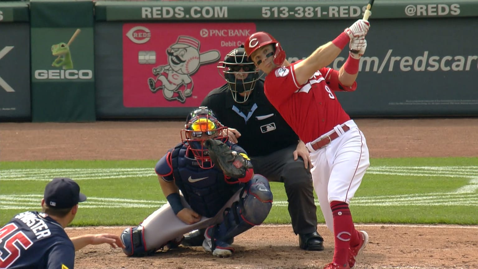 Matt McLain lifts a two-run homer to center field | 06/24/2023 ...