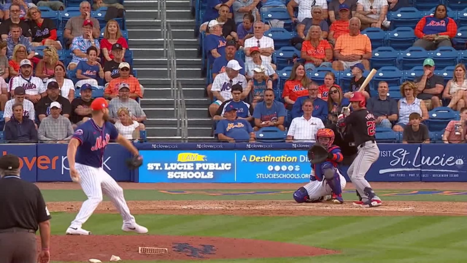 Lane Thomas hits a three-run home run to left | 03/15/2024 | Washington ...