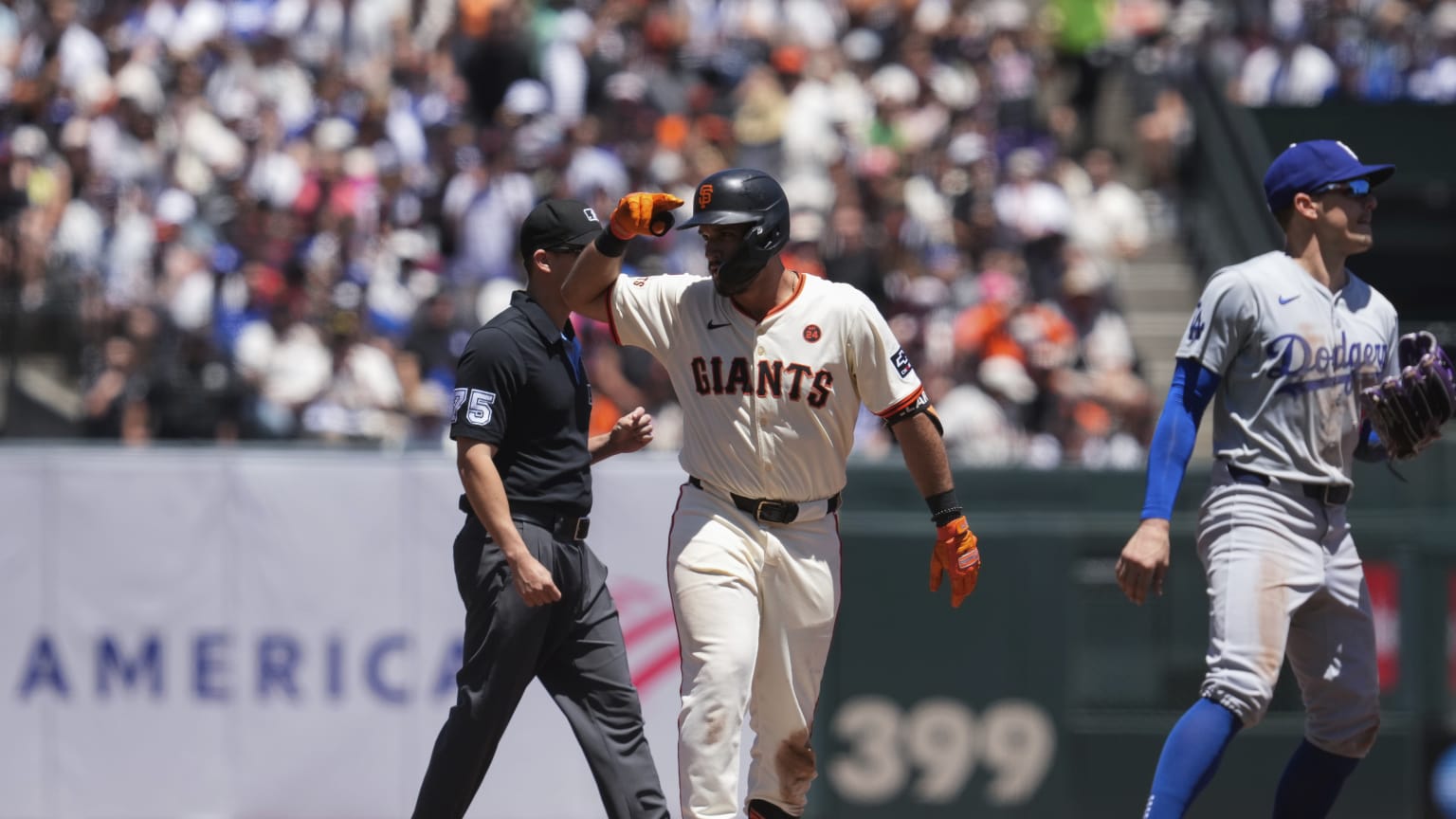 David Villar's RBI double | 06/30/2024 | San Francisco Giants