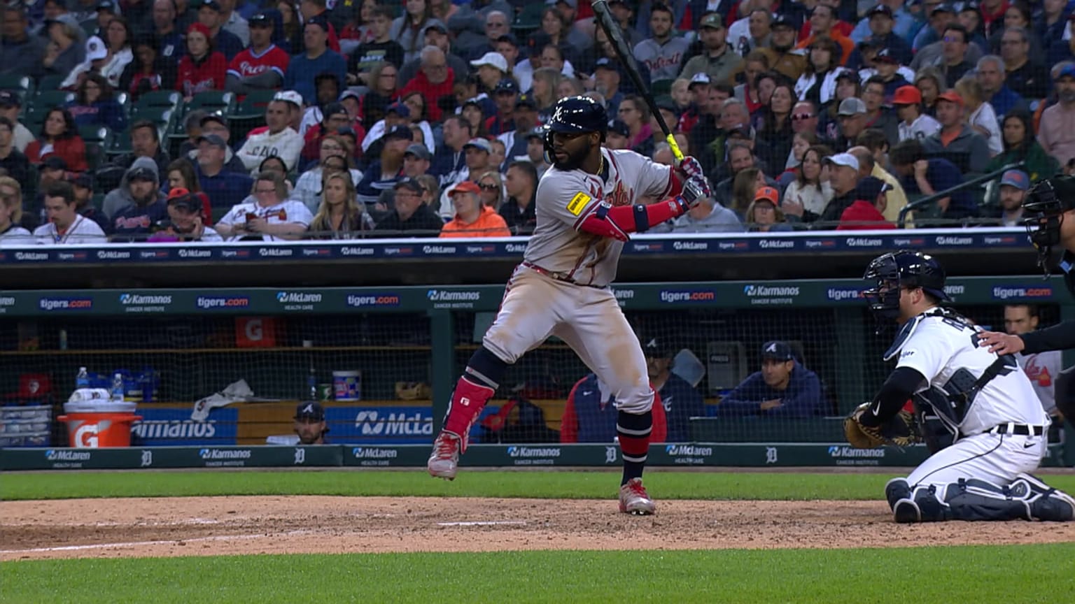 Michael Harris II drills a solo homer to right field | 06/12/2023 | New ...