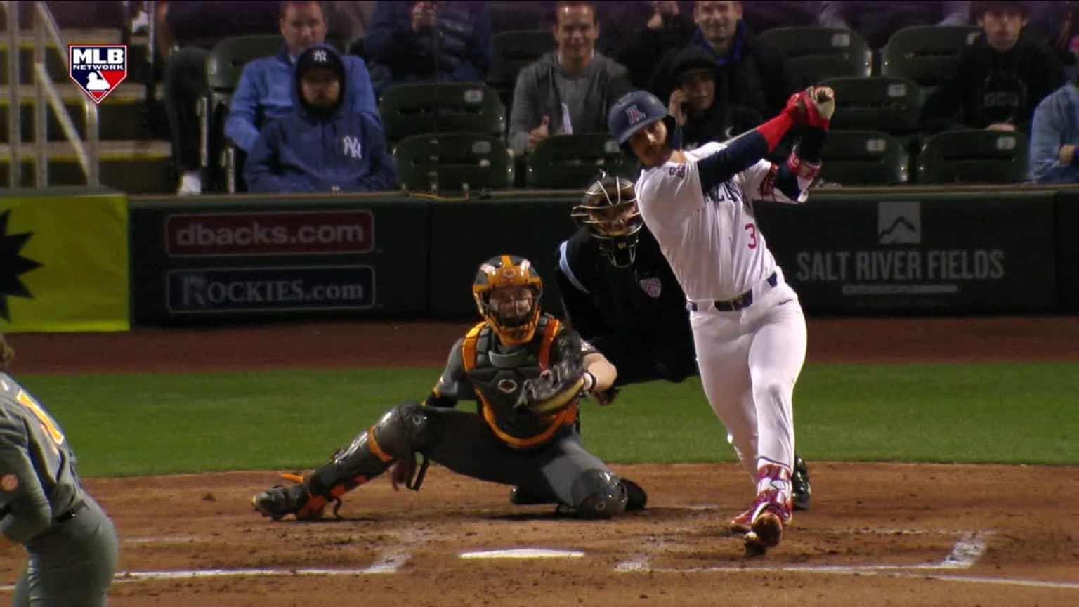 Tony Bullard launches a solo home run to left field | 02/18/2023 | New ...