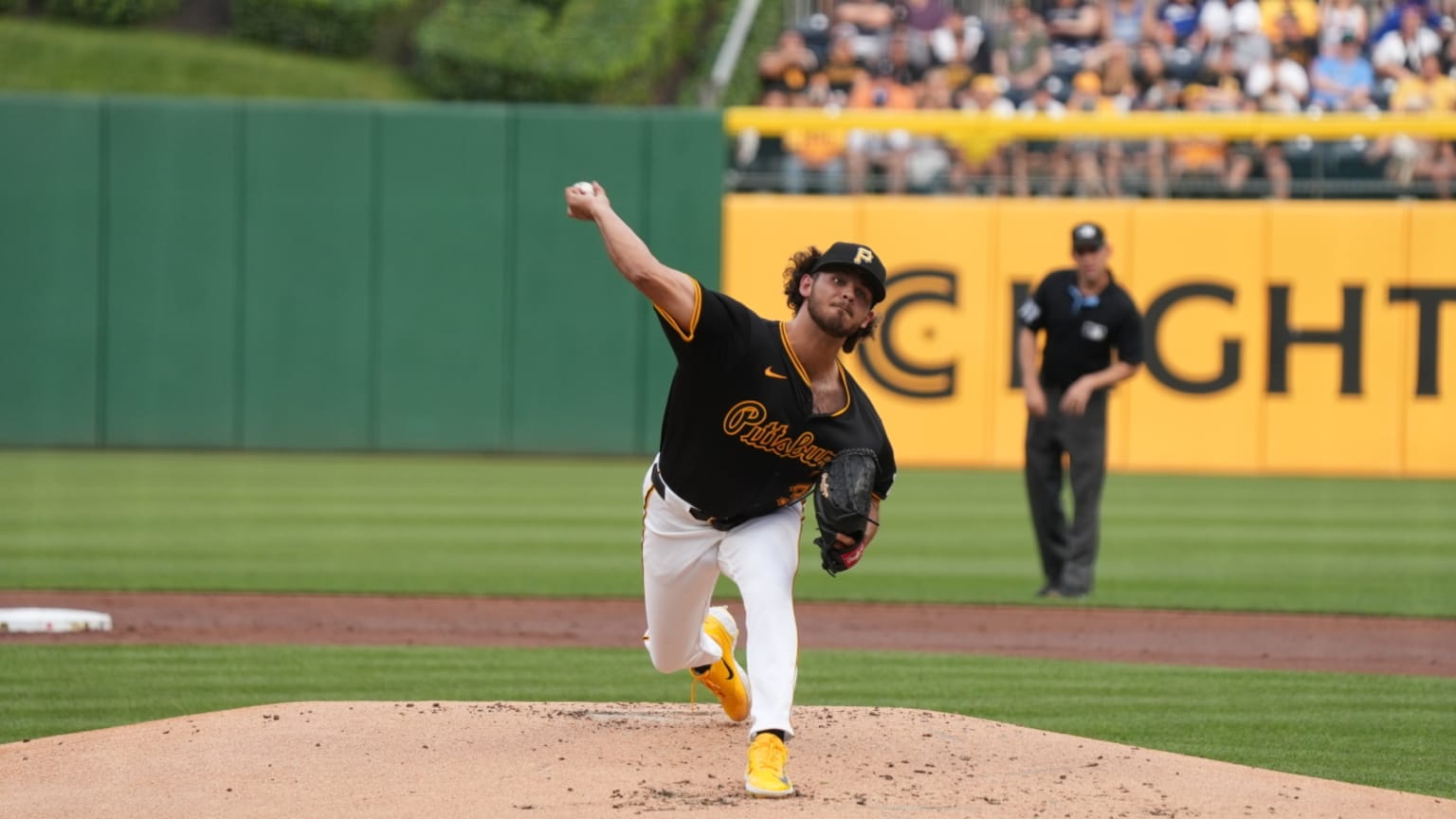 Jared Jones fans Shohei Ohtani | 06/04/2024 | Pittsburgh Pirates