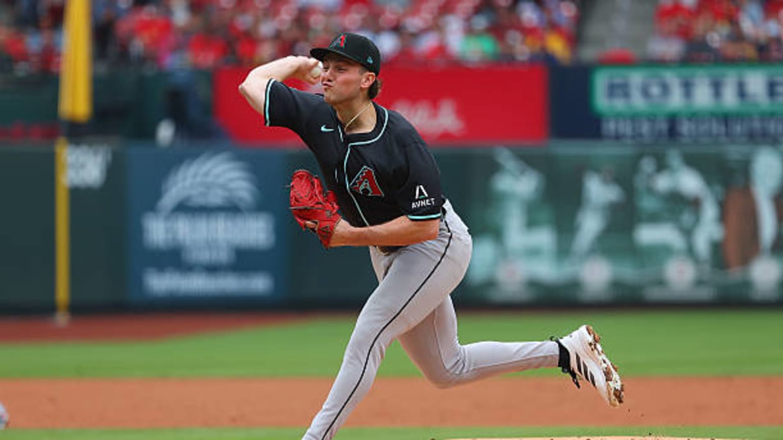Brandon Pfaadt K's Alec Burleson | 05/25/2025 | Arizona Diamondbacks
