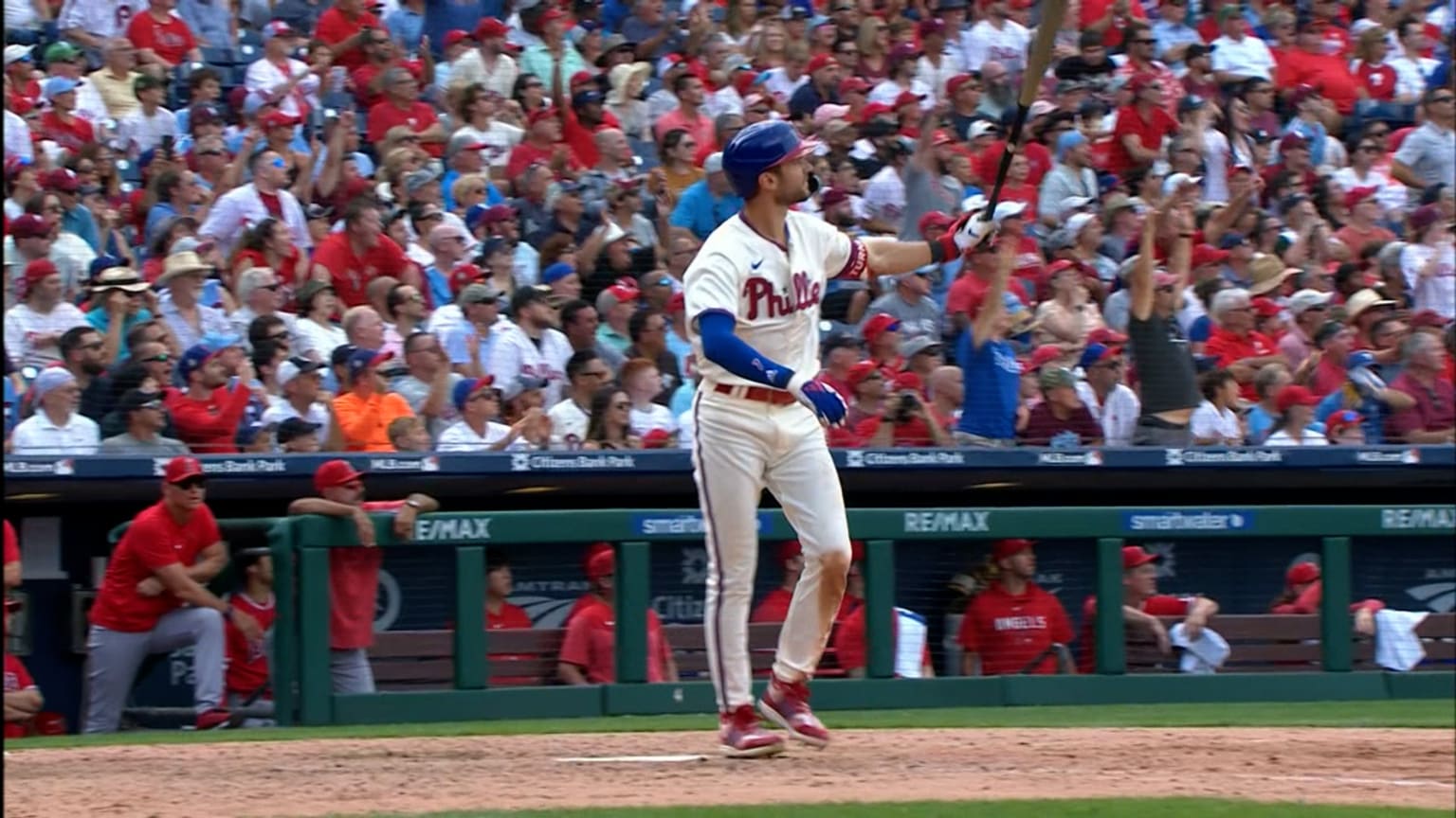 Trea Turner launches a three-run jack to left-center | 08/30/2023 ...