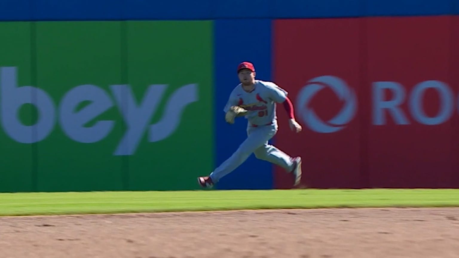 Nathan Church's diving catch | 02/25/2025 | St. Louis Cardinals