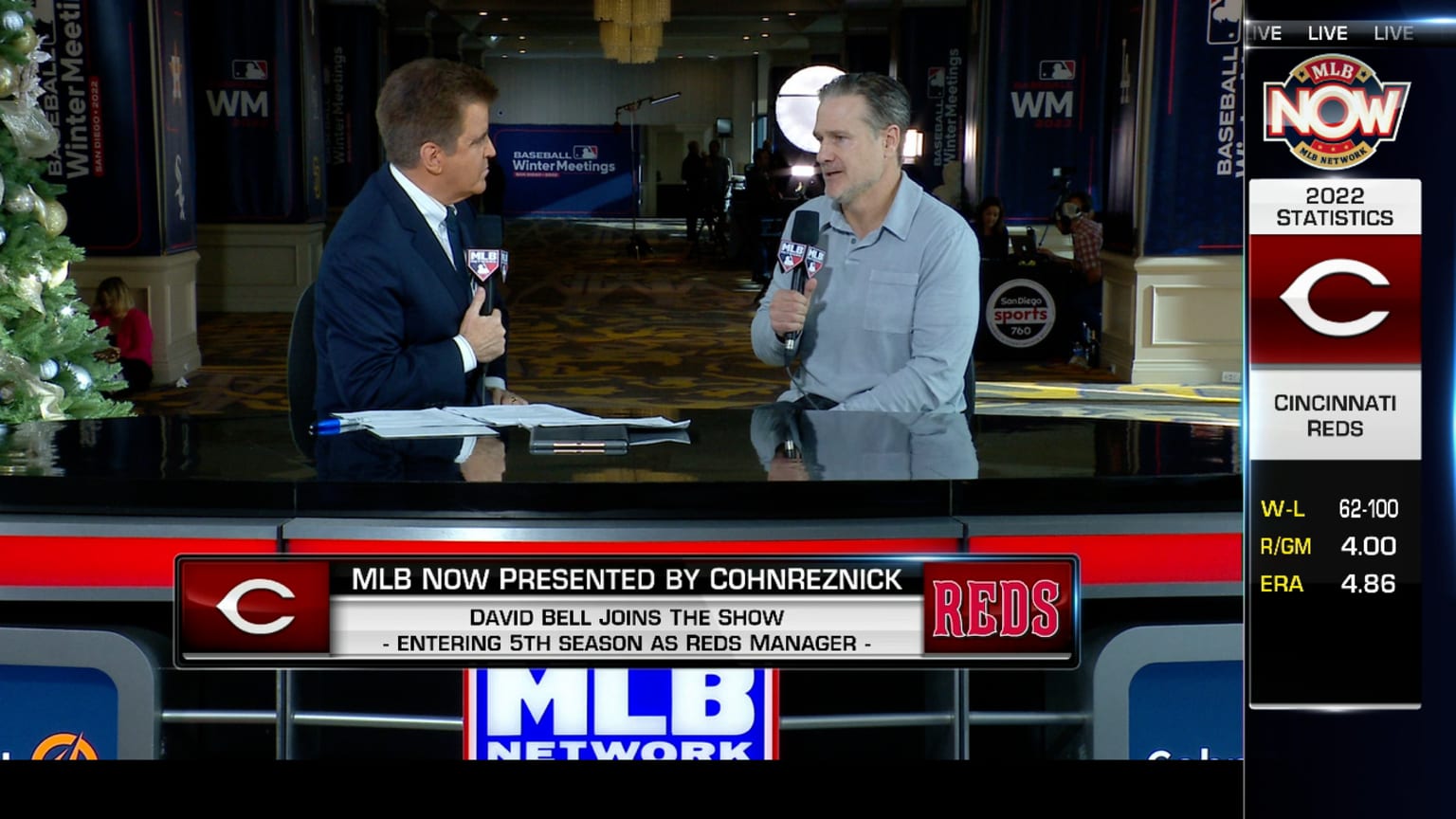 David Bell joins MLB Now with BK, discusses FA | 12/05/2022 ...