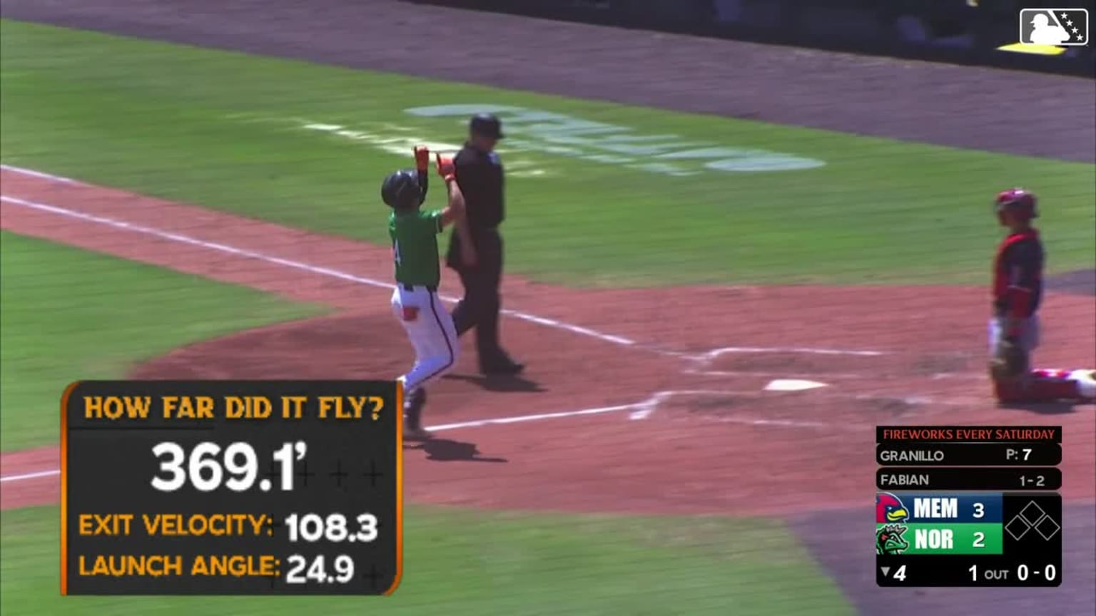 Jud Fabian's solo home run | 04/24/2025 | Baltimore Orioles